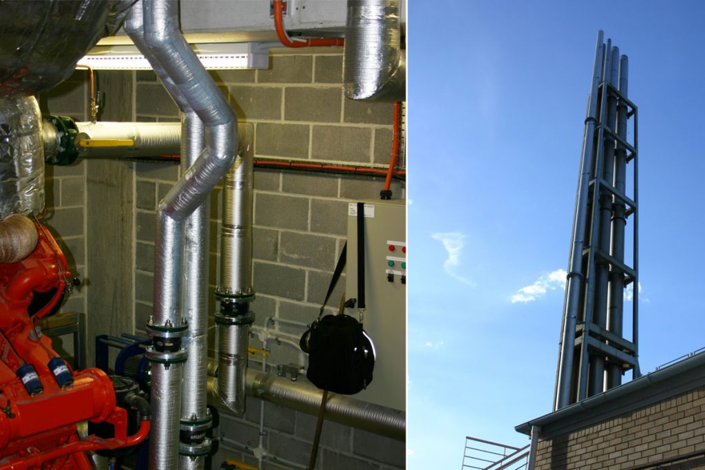 Custom Exhaust Pipe For Cummins Heavy-Duty Generator