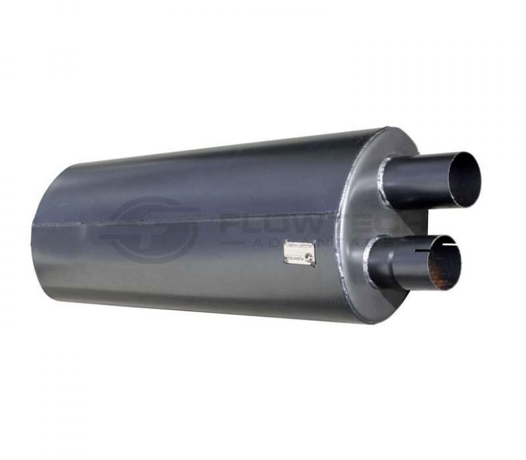 11"-12" Oval Barrel Muffler - Flowtech Advantage Australia