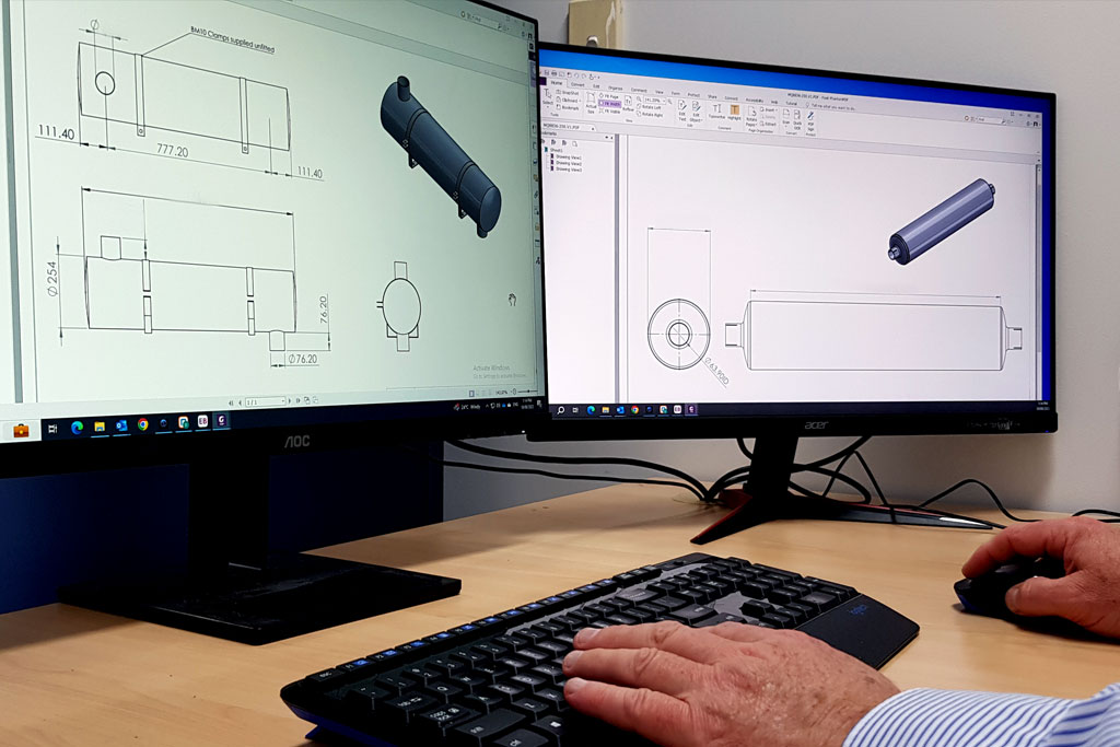 Cummins Diesel Generator Muffler - Flowtech Advantage Australia