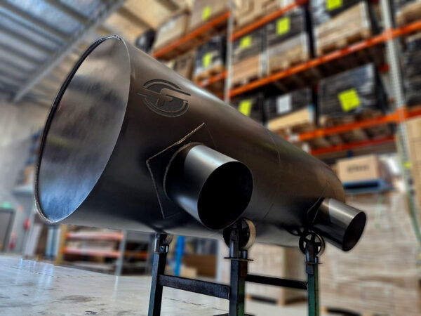 Silencer designed for CAT 3412 Diesel Generator - Flowtech Advantage ...